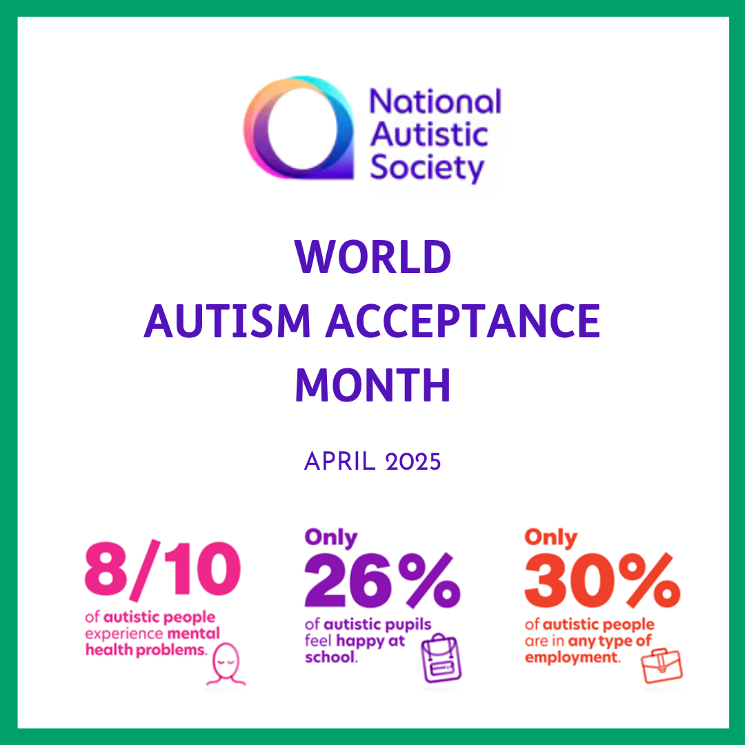 World Autism Acceptance Month - National Autistic Society - The ...